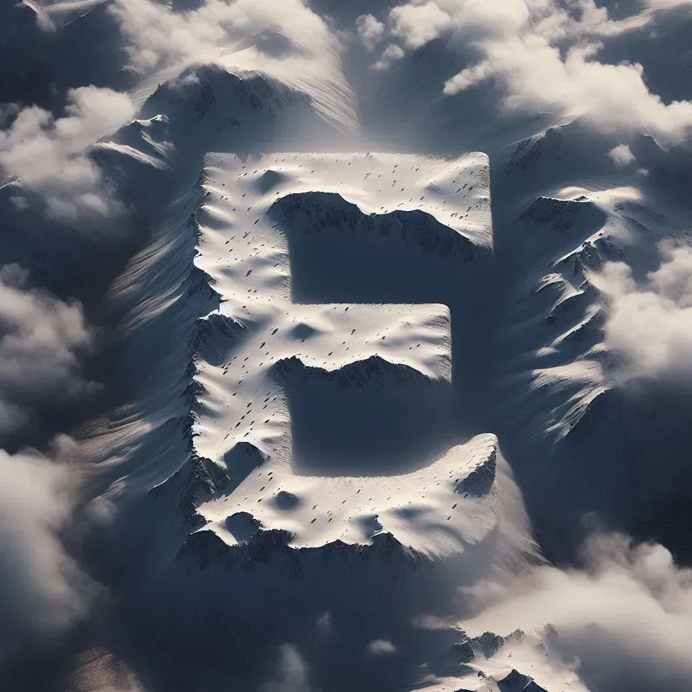 Hidden Letters Aerial Views DALL·E Prompt | PromptBase