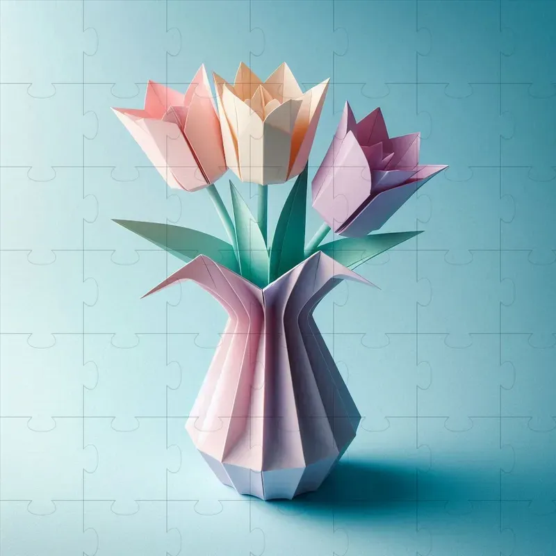 Origami Oasis DALL·E Prompt | PromptBase