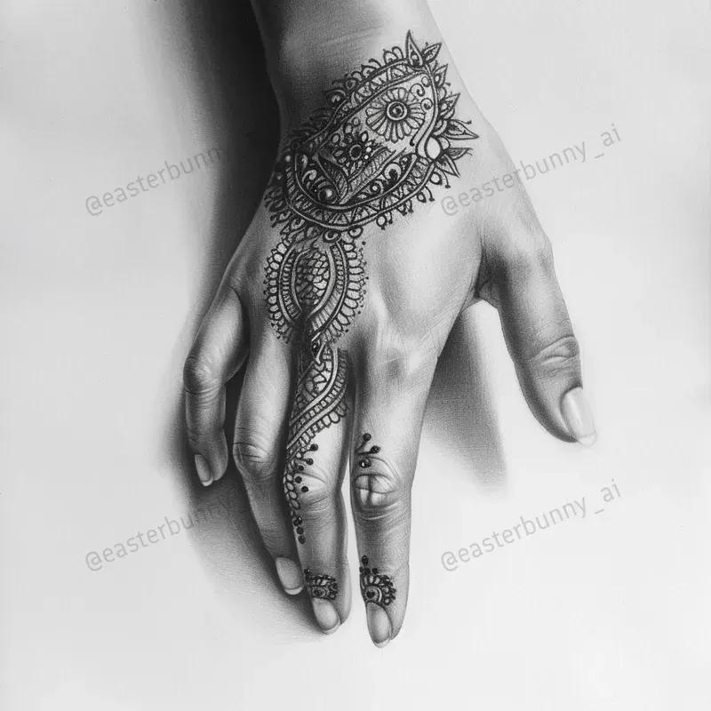 Pencil Hand Art In Monochrome Midjourney Prompt | PromptBase