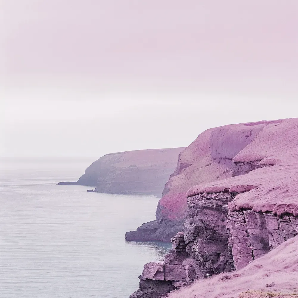 Pink Aesthetic Landscape Backgrounds Midjourney Prompt | PromptBase