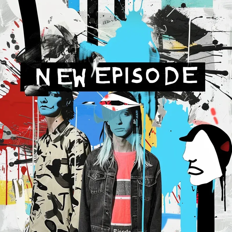 Modern Collage Art With Text Midjourney Prompt | PromptBase