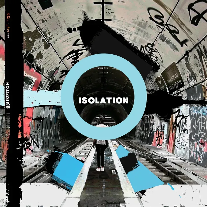 Modern Collage Art With Text Midjourney Prompt | PromptBase