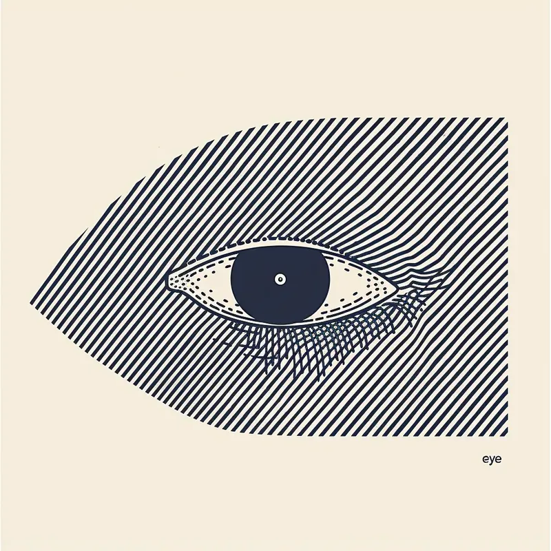 Geometric Line Art For Album Covers Midjourney Prompt | PromptBase
