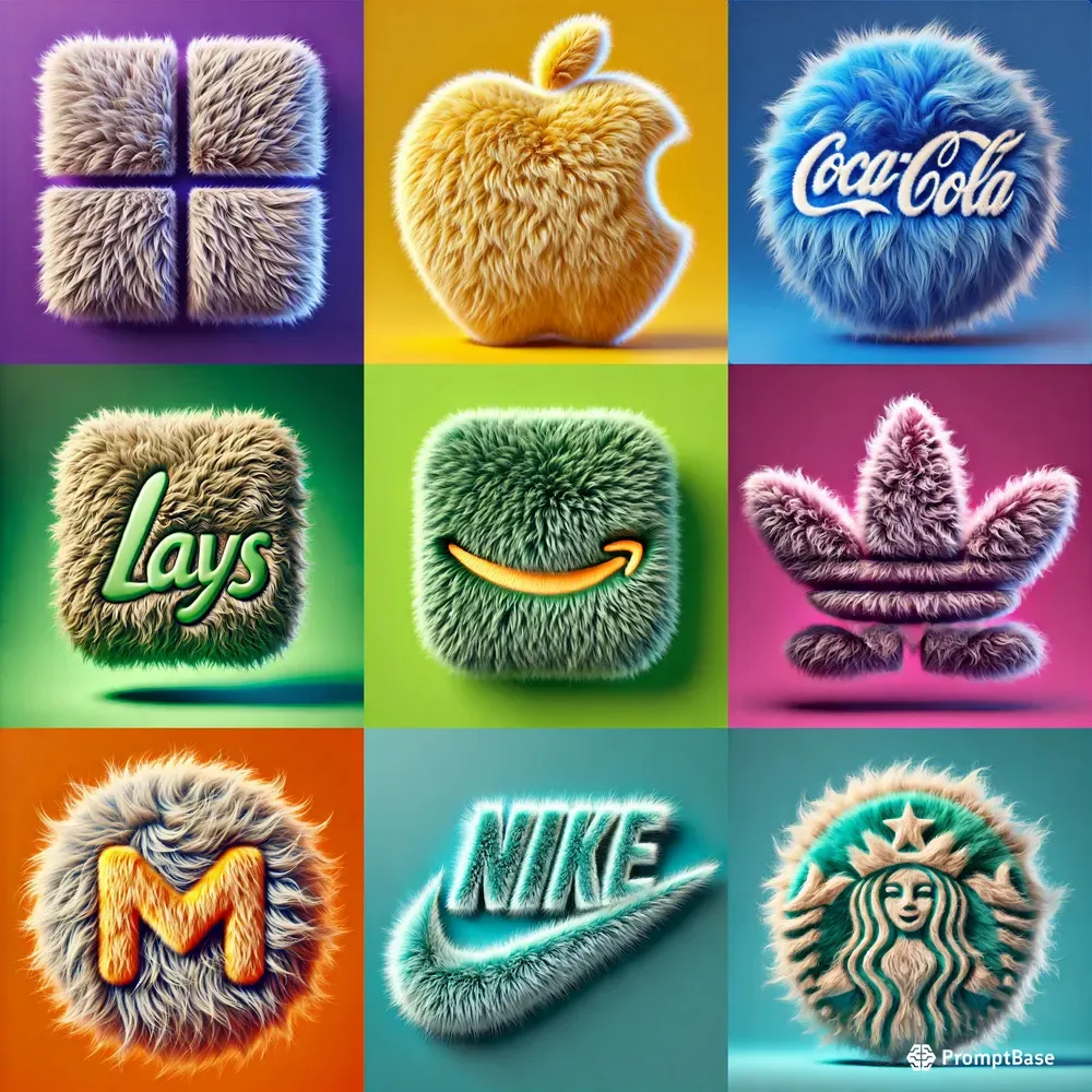 3D Furry Logo Extravaganzas DALL·E Prompt | PromptBase