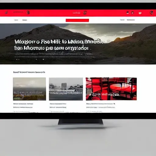 Ui Designs For Websites Stable Diffusion Prompt | PromptBase