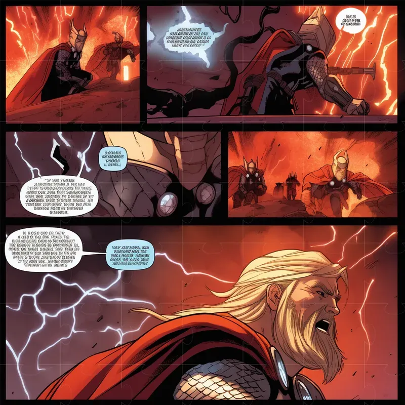 Marvel Style Comics Midjourney Prompt | PromptBase