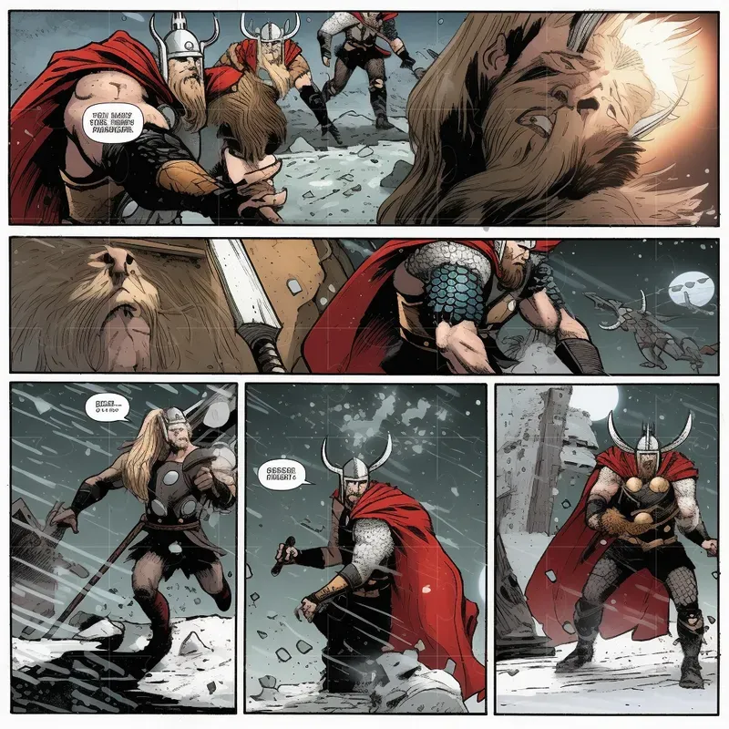 Marvel Style Comics Midjourney Prompt | PromptBase