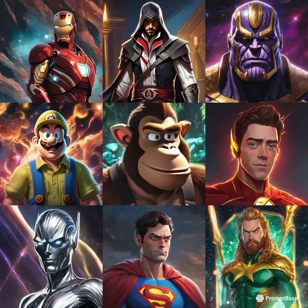 Digital Characters Stable Diffusion Prompt | PromptBase