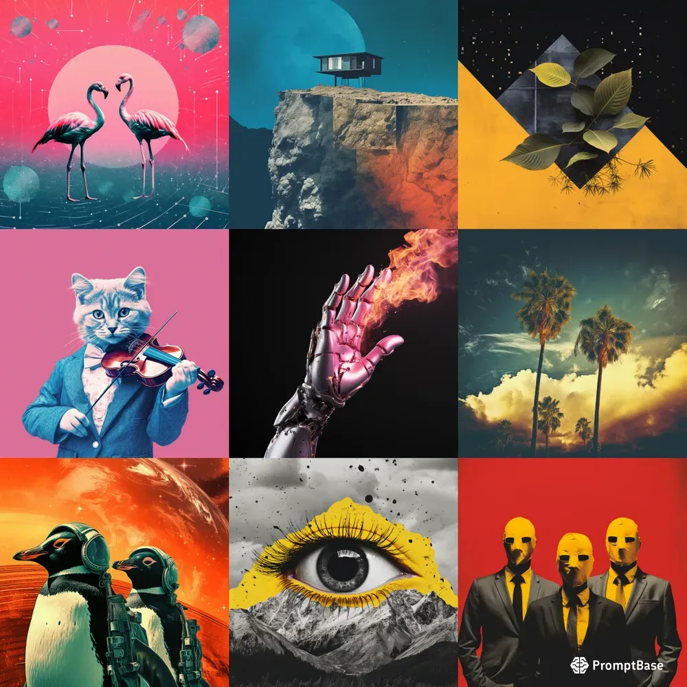 Funky Images Album Cover Art Designs Midjourney Prompt | PromptBase