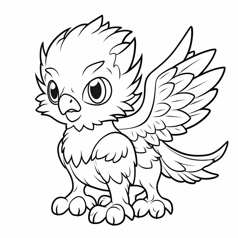 Cute Mythical Animal Coloring Pages [2025]