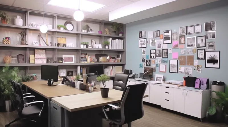 Video Call Office Backgrounds Midjourney Prompt | PromptBase
