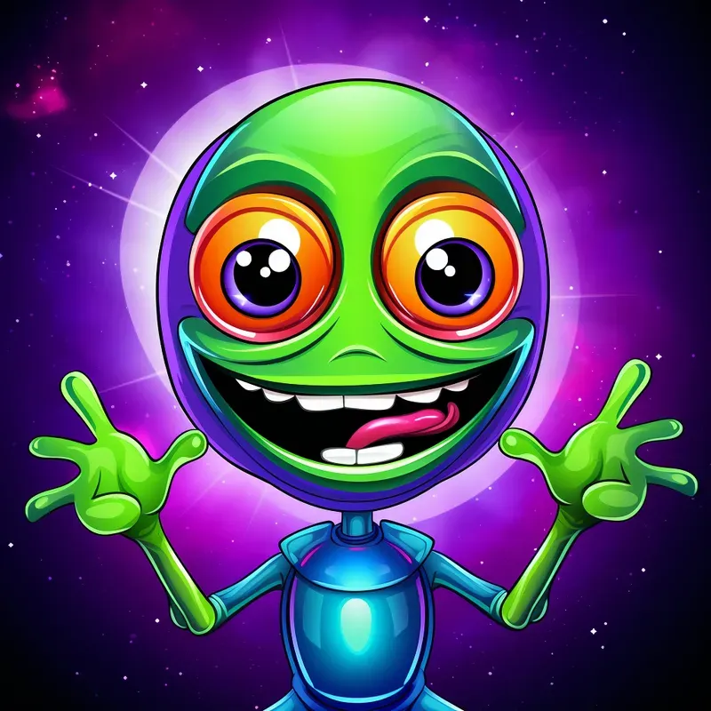 Alien Adventures Whimsical Playgrounds Midjourney Prompt | PromptBase