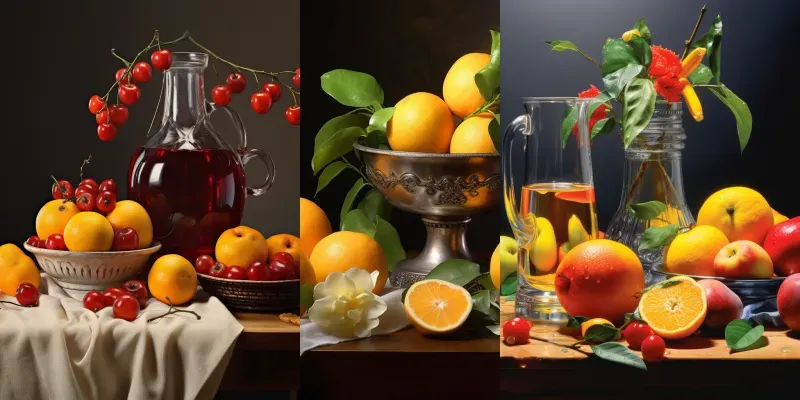 Hyperrealistic Still Lifes Midjourney Prompt | PromptBase