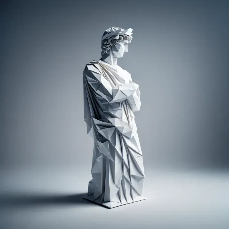 Origami Greek Gods DALL·E Prompt | PromptBase