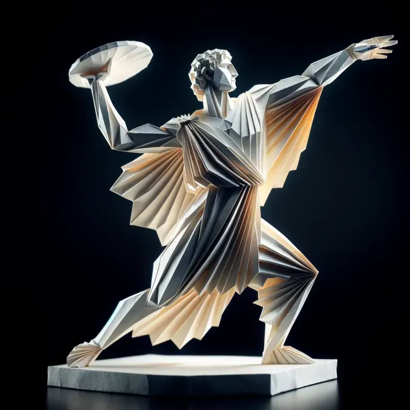 Origami Greek Gods DALL·E Prompt | PromptBase