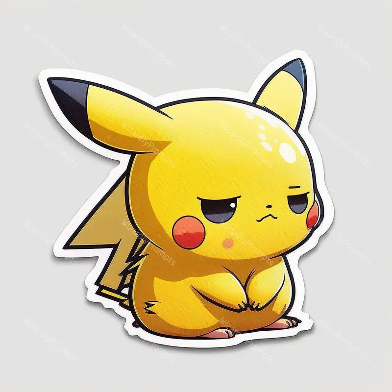 Cute 2D Anime Style Stickers Midjourney Prompt | PromptBase