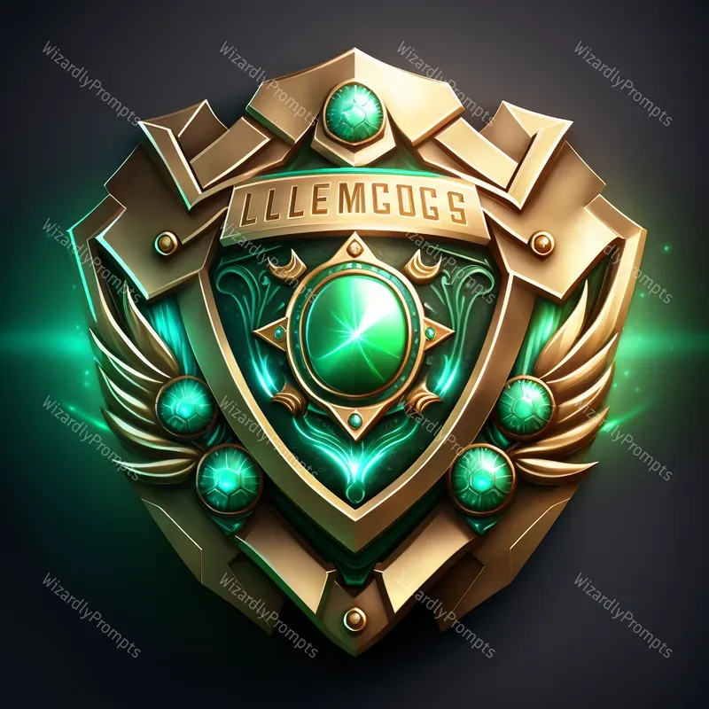 Champion League Badges Midjourney Prompt | PromptBase