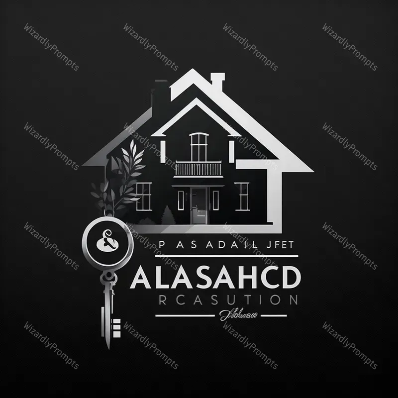 Real Estate Agent Logos Midjourney Prompt | PromptBase