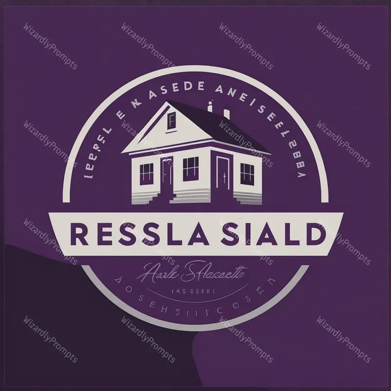 Real Estate Agent Logos Midjourney Prompt | PromptBase