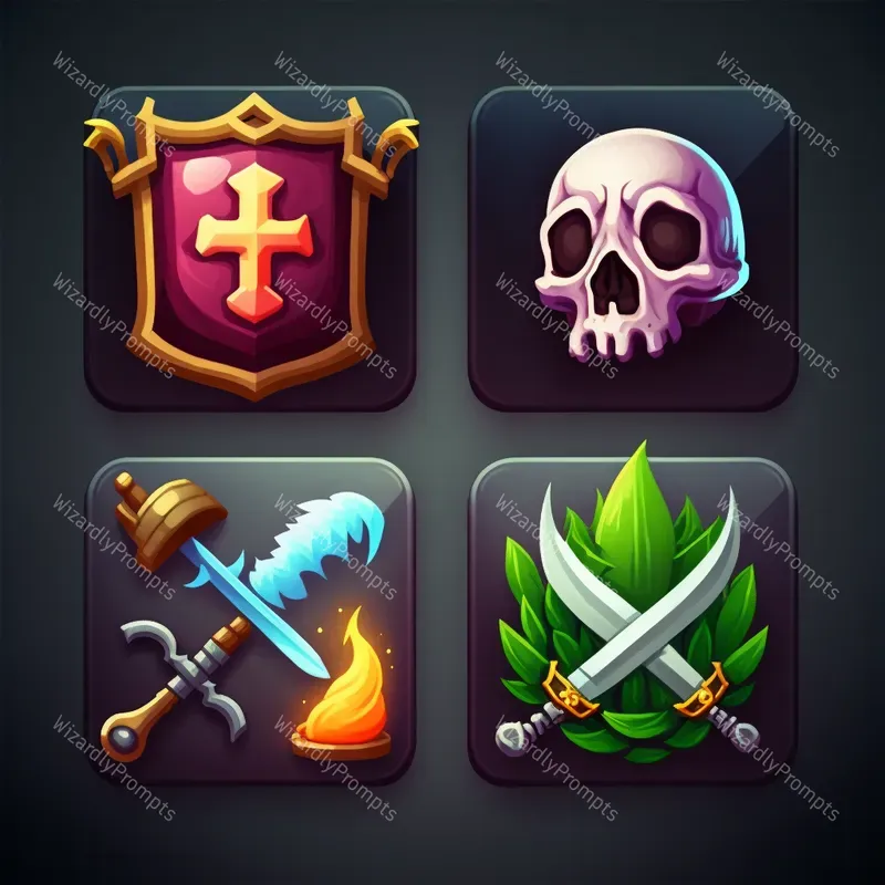 App Icons Midjourney Prompt | PromptBase