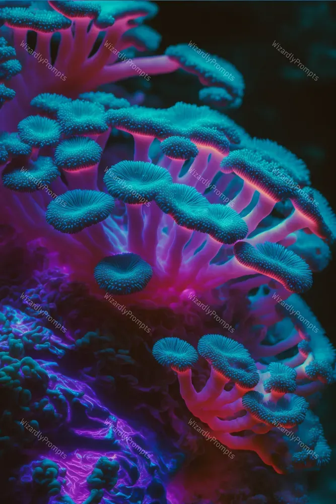 Alien Bio Organisms Posters Midjourney Prompt | PromptBase