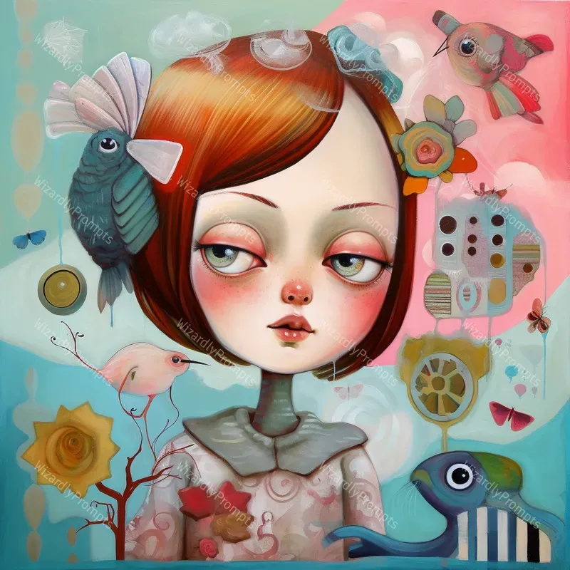 Pop Surrealism Midjourney Prompt | PromptBase