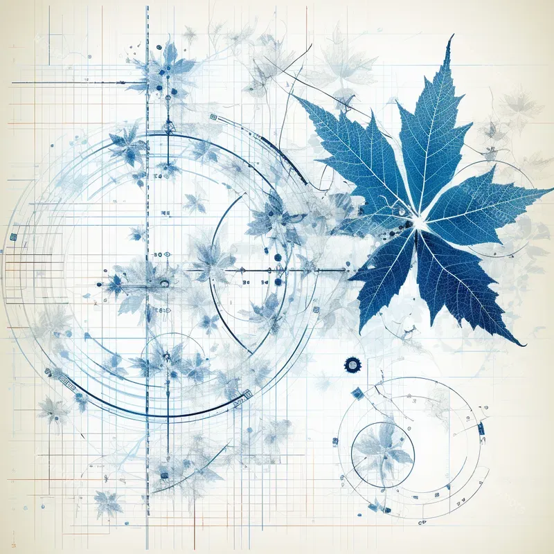 Botanical Blueprints Midjourney Prompt | PromptBase