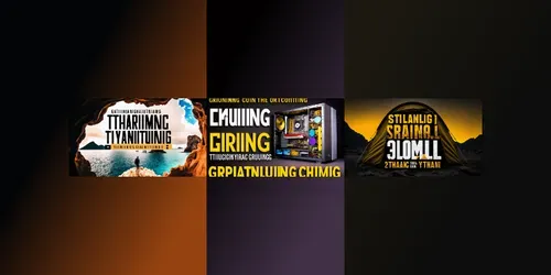 YouTube Thumbnails Gaming Designs Midjourney Prompt | PromptBase