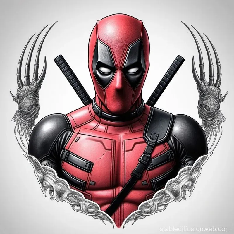 Epic Superheroes Xenomorph Tattoos Stable Diffusion Prompt | PromptBase