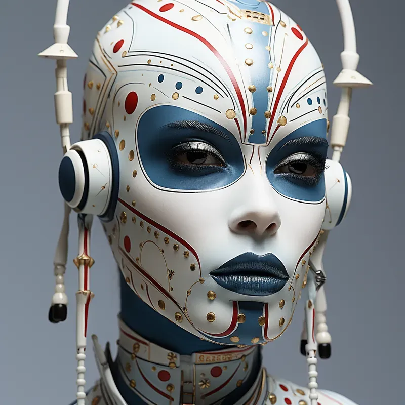 Future Humans X Alien Skin Portraits Midjourney Prompt | PromptBase