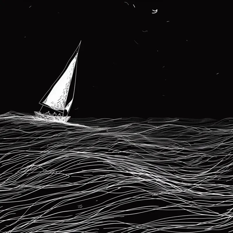 Dark Moody Black And White Ink Drawings Midjourney Prompt | PromptBase