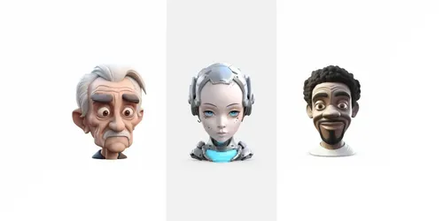 Ios And Android Avatars In HD 30 Midjourney Prompt | PromptBase