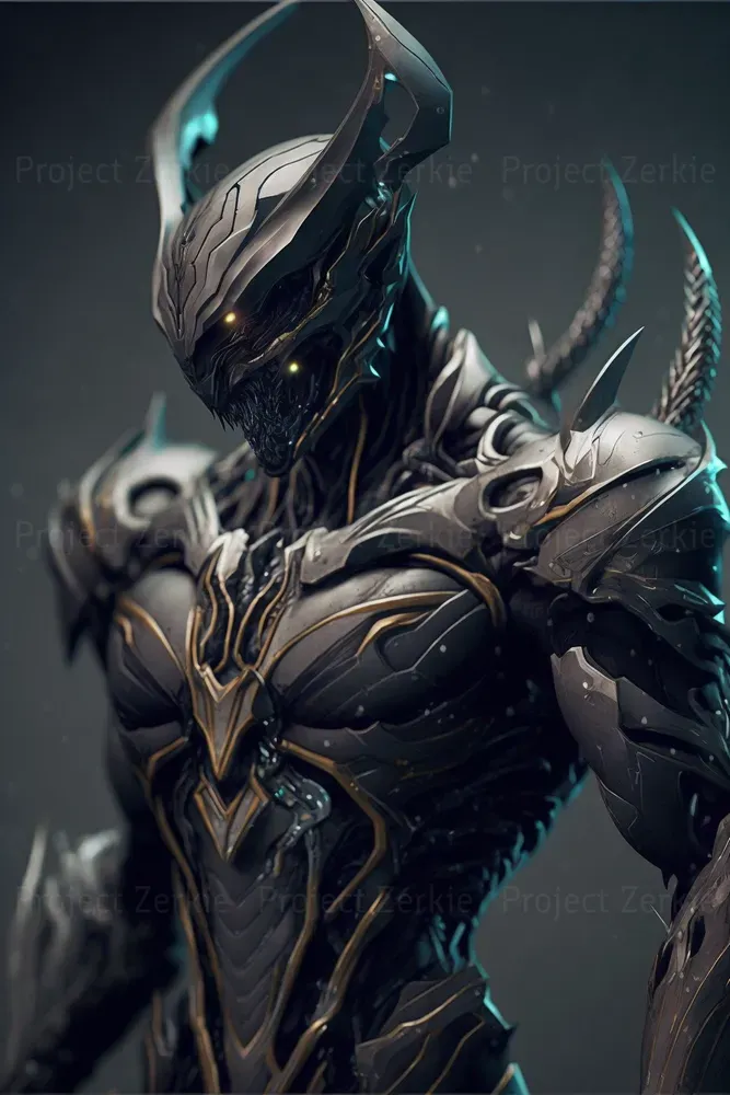 Cyberpunk Hi-tech Armor Designs Midjourney Prompt | PromptBase