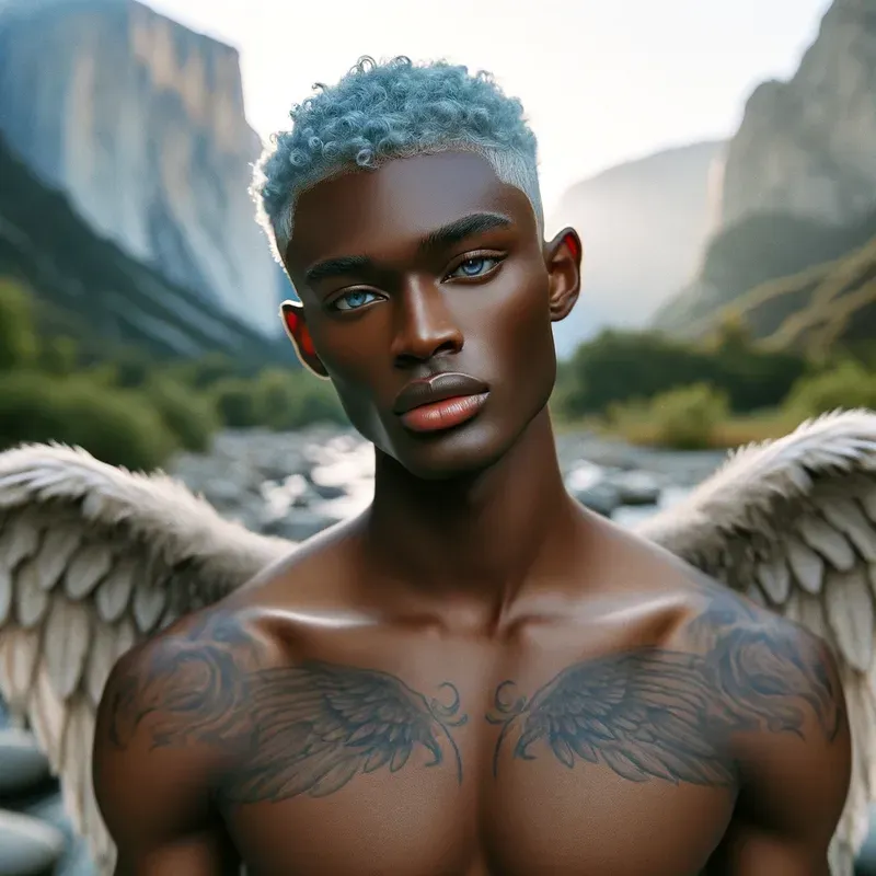 Realistic Portraits Of People Angels DALL·E Prompt | PromptBase