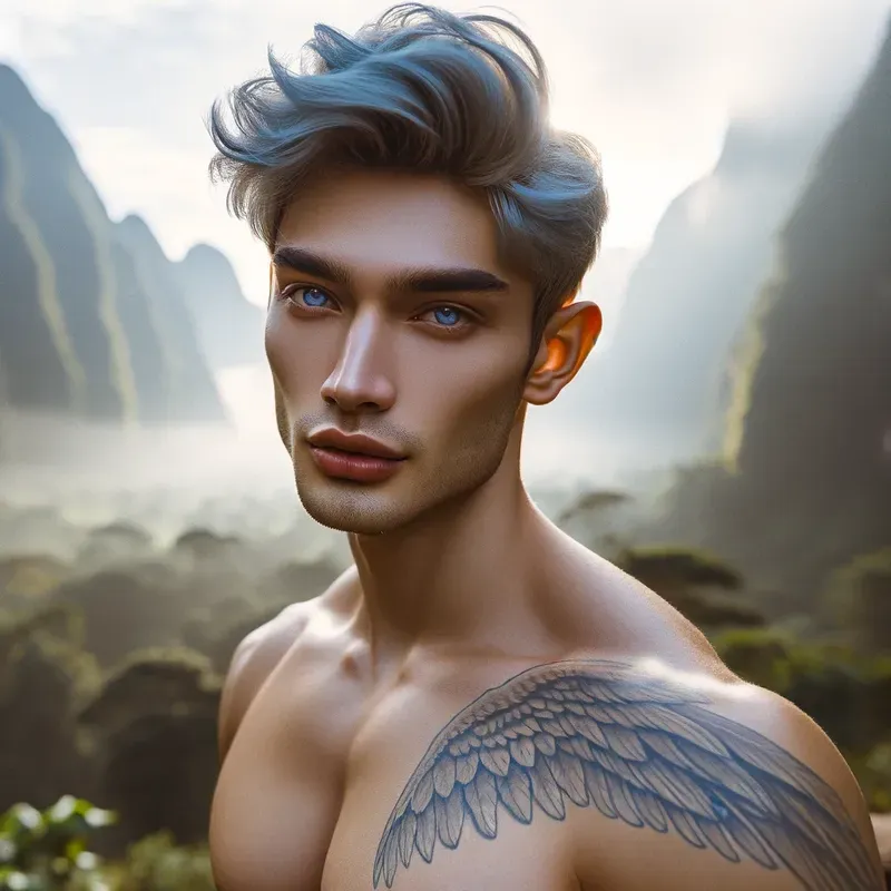 Realistic Portraits Of People Angels DALL·E Prompt | PromptBase