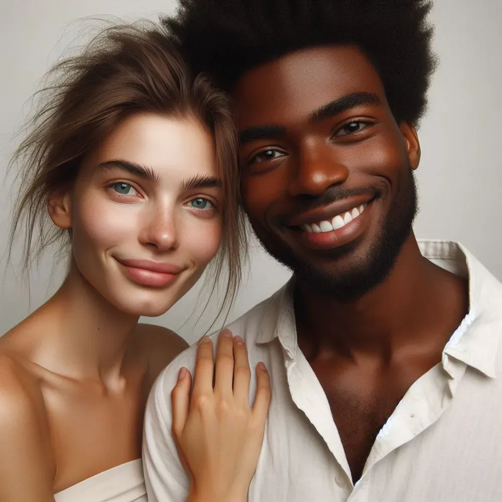 Realistic Portraits Of Couples DALL·E Prompt | PromptBase