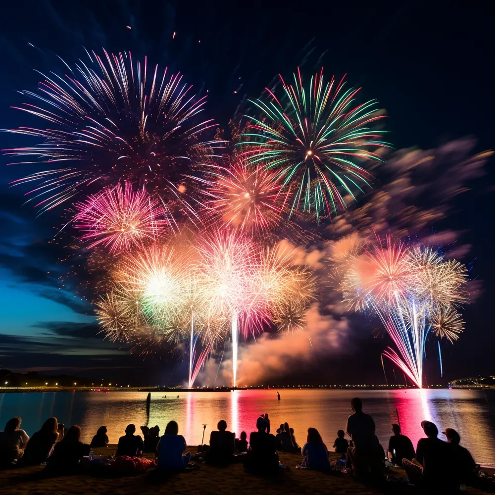 Fireworks Displays Midjourney Prompt | PromptBase