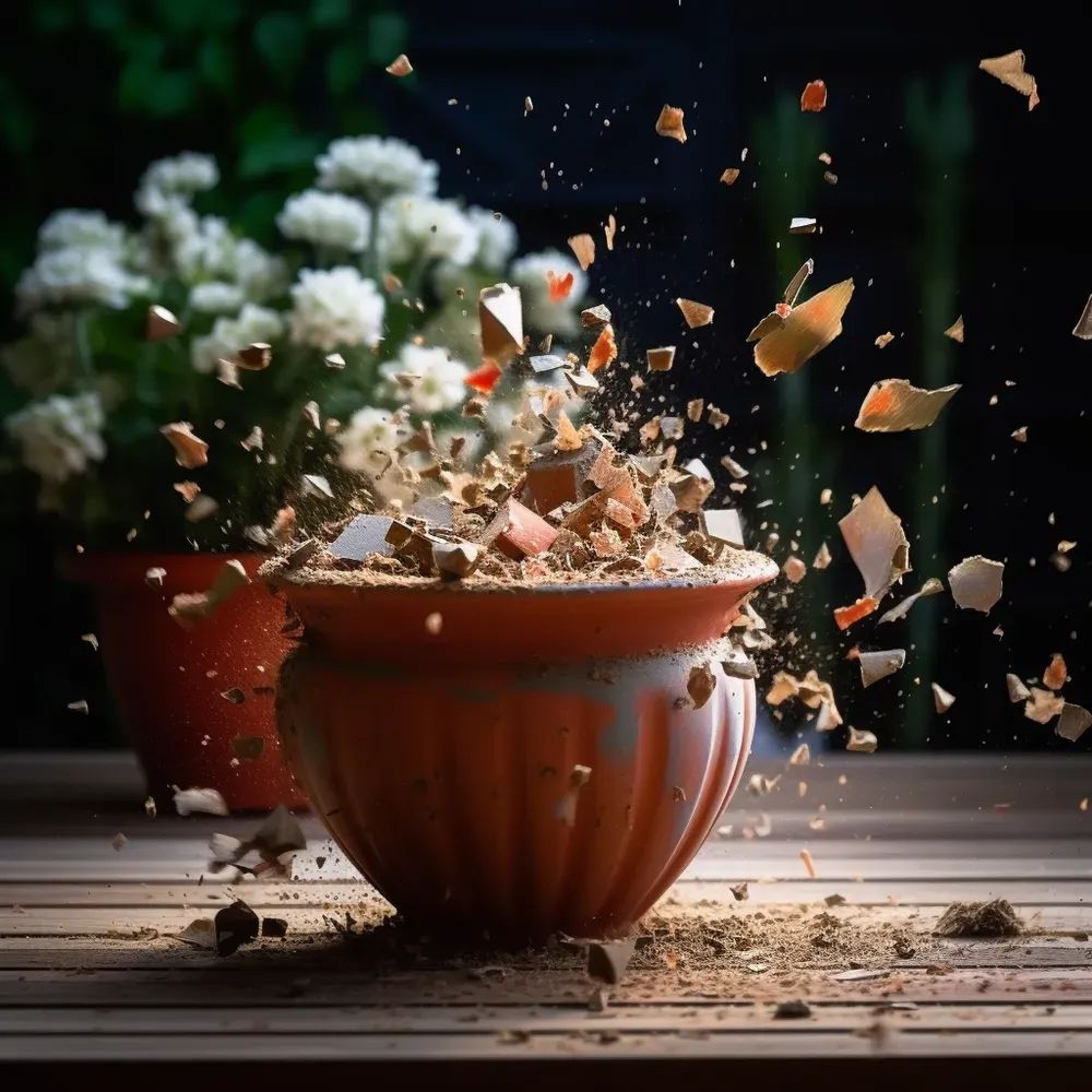 Realistic Objects Explosion Midjourney Prompt | PromptBase