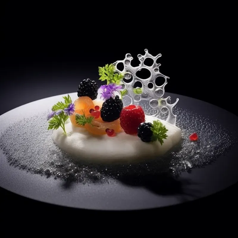 Michelin Star Plates Foods Midjourney Prompt | PromptBase