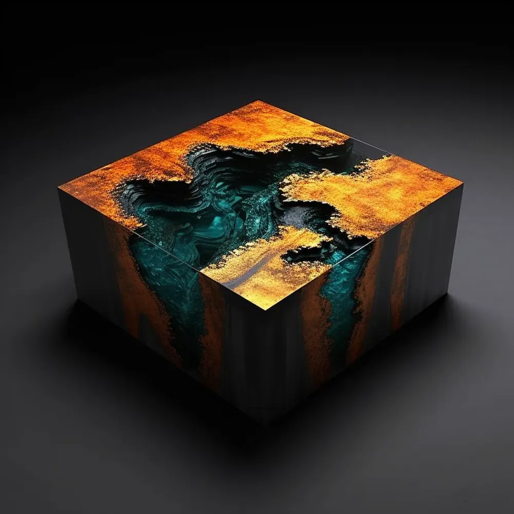 Resin Objects Mockups Midjourney Prompt | PromptBase