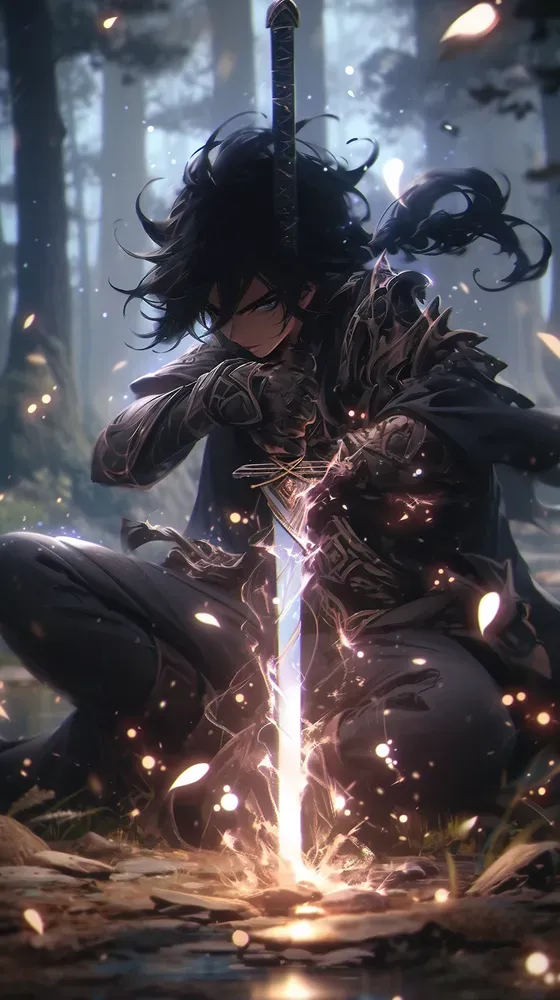 Anime Battle Poses Midjourney Prompt | PromptBase