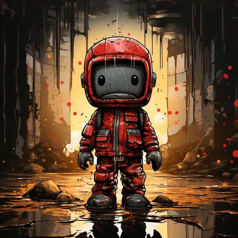 Colorful Stickman Art Midjourney Prompt | PromptBase