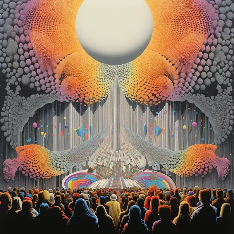 Fluxus Illusion Collages Midjourney Prompt | PromptBase