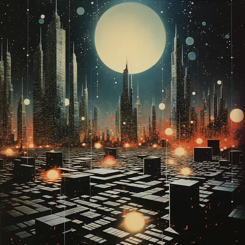 Fluxus Illusion Collages Midjourney Prompt | PromptBase