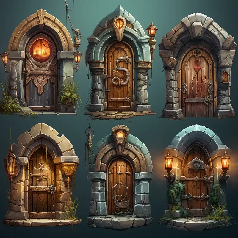 Game World Design Elements Midjourney Prompt | PromptBase