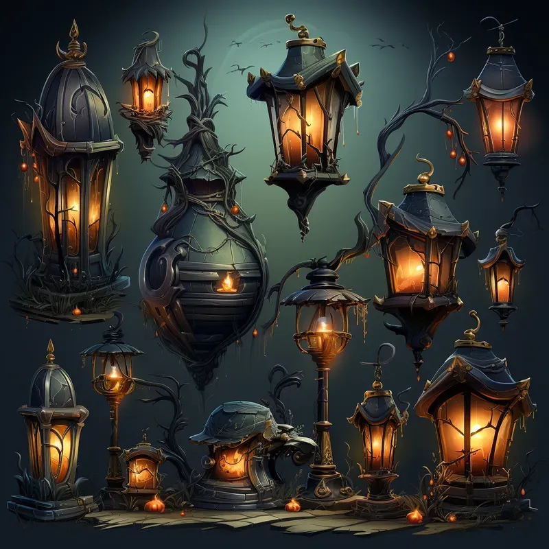 Game World Design Elements Midjourney Prompt | PromptBase