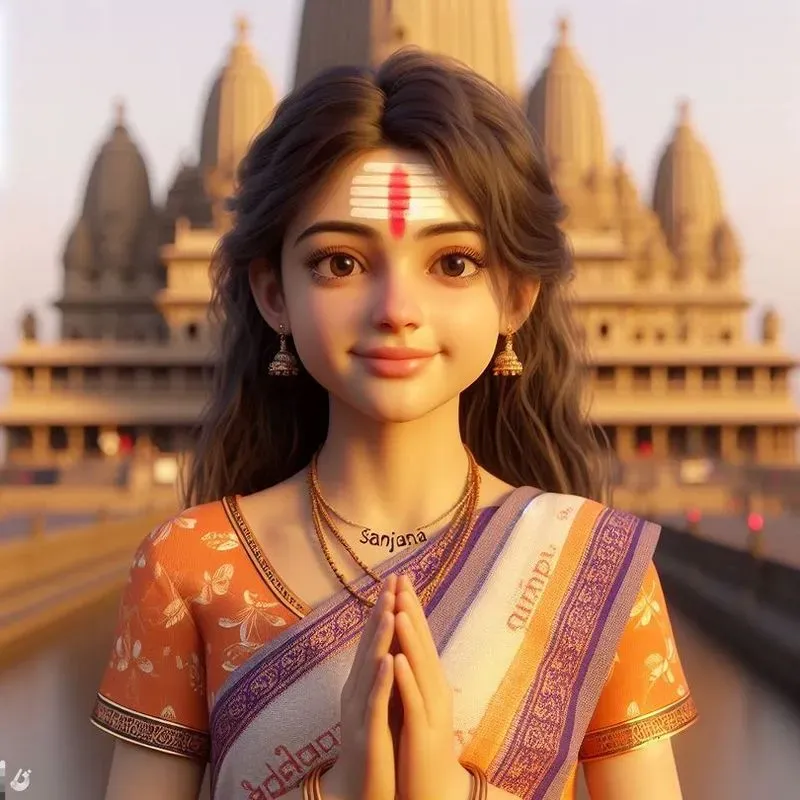 Custom Name Temples DALL·E Prompt | PromptBase