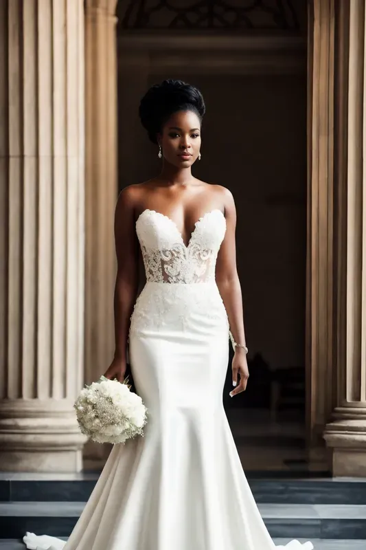 Women Wearing Wedding Dresses Stable Diffusion Prompt | PromptBase