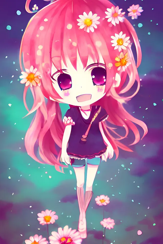 Cute Chibi Anime Characters Stable Diffusion Prompt | PromptBase