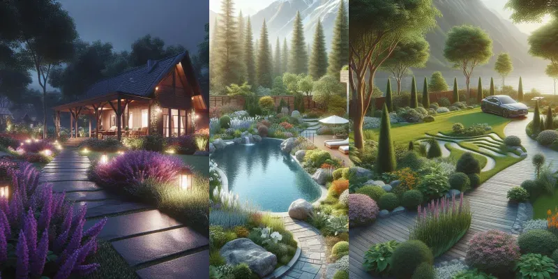 Photorealistic Gardens Designers DALL·E Prompt | PromptBase